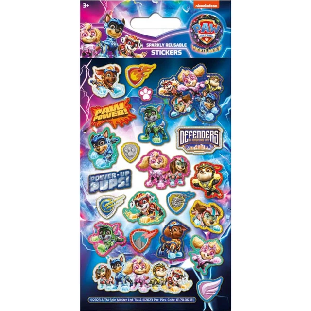 PAW PATROL - PAW Patrol Mighty Movie Sticker Activity Book - New Paper ...