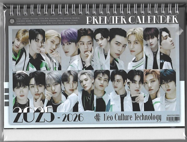 NCT PHOTO CALENDAR 2025 & 2026 K-POP 2024.07 £26.40 - PicClick UK
