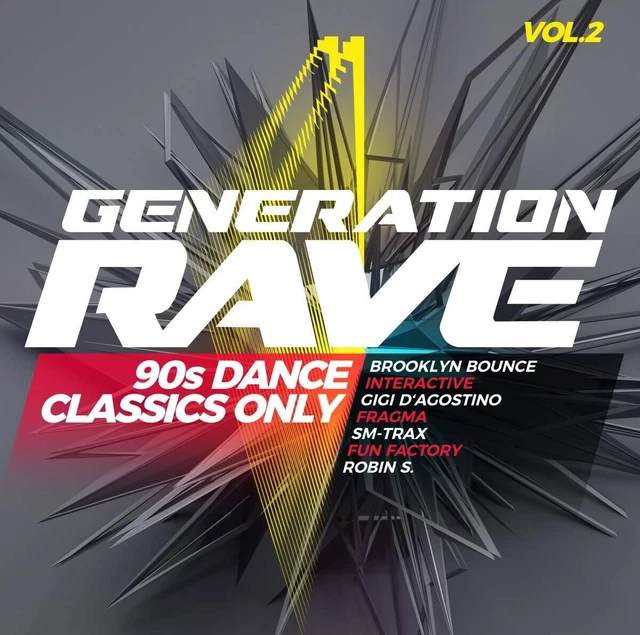 VARIOUS GENERATION RAVE Vol.2-90s Dance Classics Only (CD) £14.61 ...