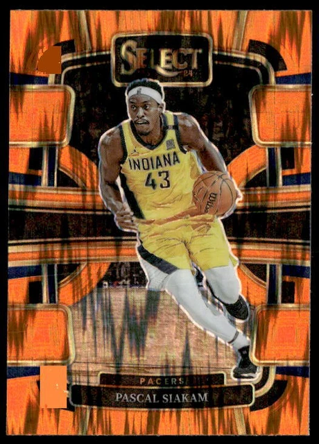 2023-24 PANINI SELECT #8 Pascal Siakam Orange Flash Prizms EUR 3,30 ...