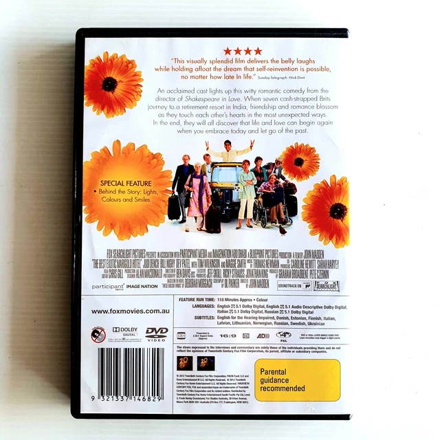 THE BEST EXOTIC Marigold Hotel 1 & 2 DVD 2 x Gift Set British Comedy ...