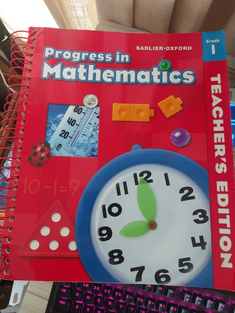 PROGRESS IN MATHEMATICS MATH 1st Grade 1 Sadlier Teacher's Edition 2006 ...