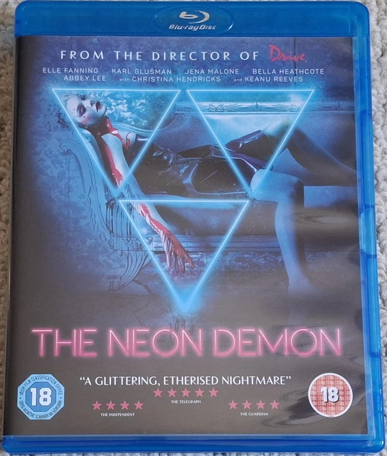 THE NEON DEMON Blu-Ray Elle Fanning Jena Malone £9.99 - PicClick UK