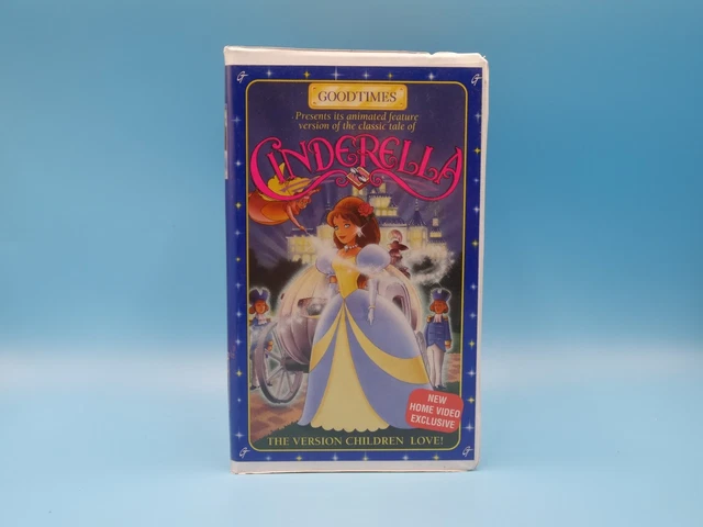 CINDERELLA VHS 1994 Goodtimes Home Video Classic Animated Tale £2.69 ...