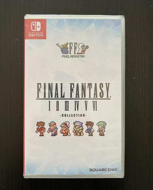 FINAL FANTASY I-VI PIXEL REMASTER COLLECTION Nintendo Switch ASIA ...