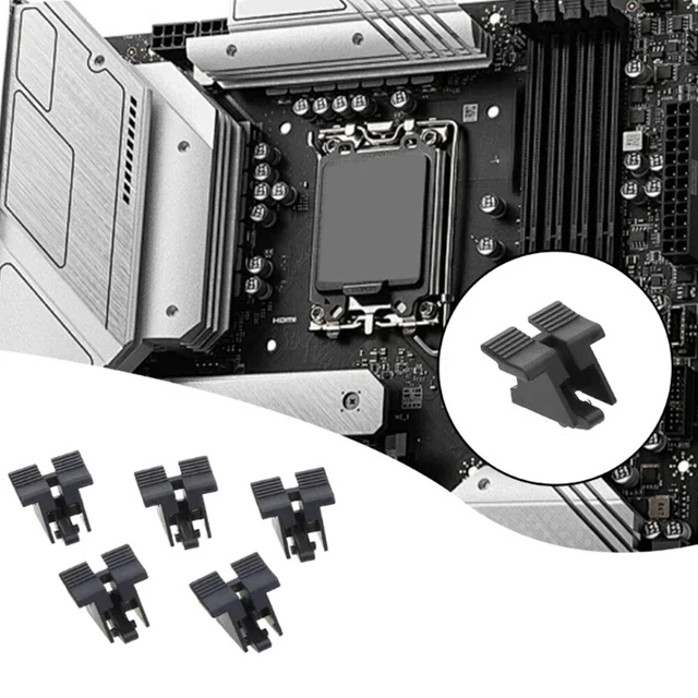 5PCS DESKTOP COMPUTER Mainboard PCIE X16 Socket with Fishtail Fixing ...