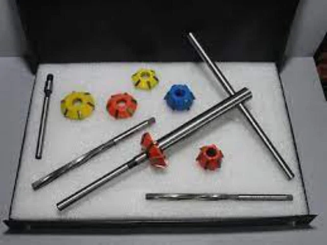 VALVE SEAT CUTTER Set Carbide Tipped Vintage Small Block Engines Chevy ...