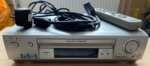 VINTAGE SONY VHS Video cassette recorder VCR smart engine SLV-SE220G ...