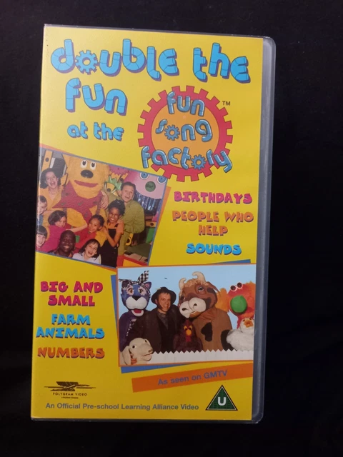 DOUBLE THE FUN At The Fun Song Factory .Vhs . £23.60 - PicClick UK