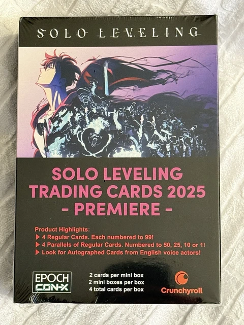 SOLO LEVELING OFFICIAL Epoch Collectible Cards Nycc 2025 Exclusive **IN ...