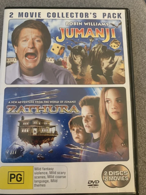 JUMANJI / Zathura - A Space Adventure (DVD, 1995) $3.00 - PicClick AU