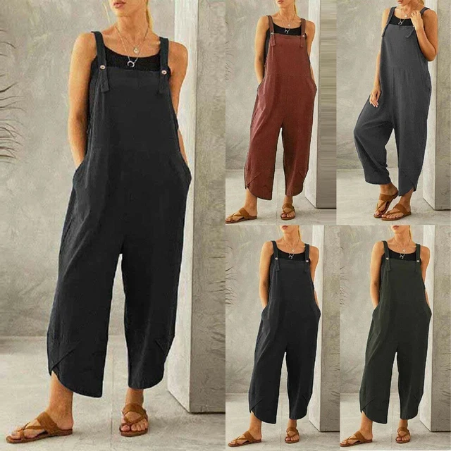 FEMMES COTON online LIN Salopette