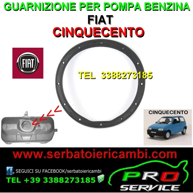GUARNIZIONE PER POMPA benzina serbatoio FIAT 500 cinquecento 5952089 ...