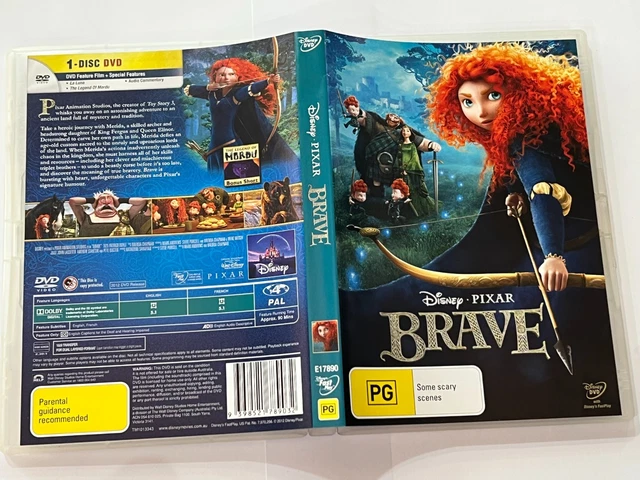 DISNEY PIXAR - Brave (Dvd , Pg) £2.04 - PicClick UK