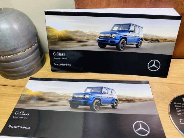 4TH EDT🟣 2025 MERCEDES G WAGON OWNERS MANUAL G 580 G580 AMG EV EQ ...