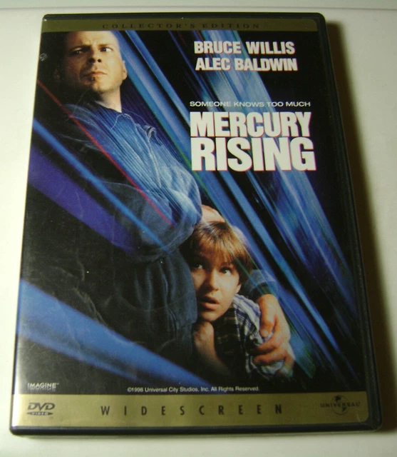 MERCURY RISING (DVD, 1999, Collector's Edition/Widescreen) $5.99 ...