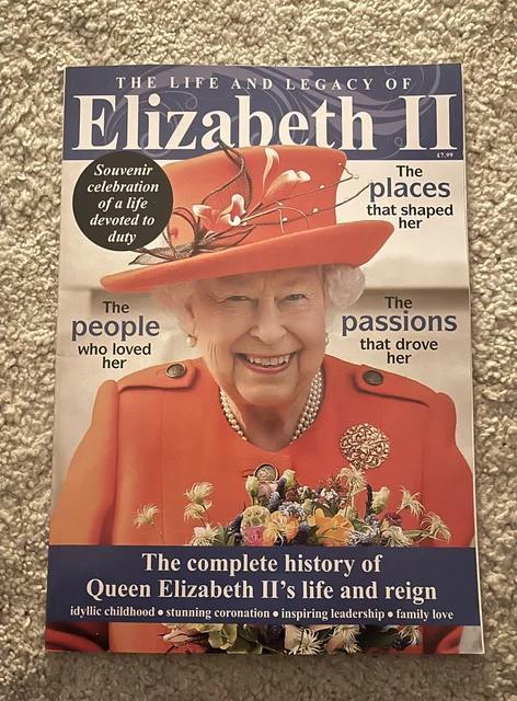 LIFE & LEGACY of Queen Elizabeth II British Magazine Special Collector ...