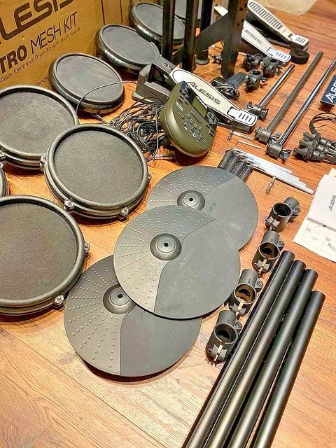 ALESIS NITRO DM7X Mesh E Drum Kit SPARES snare crash ride tom loom ...