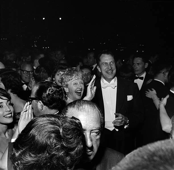 ACTOR VINCENT PRICE And His Wife Mary Grant Price Attend An Event 1958 ...