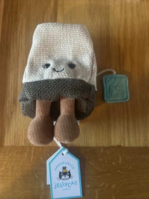 JELLYCAT STEEPY TEA Bag *Brand New with Tags* - Fast Dispatch 🚚 £47.48 ...