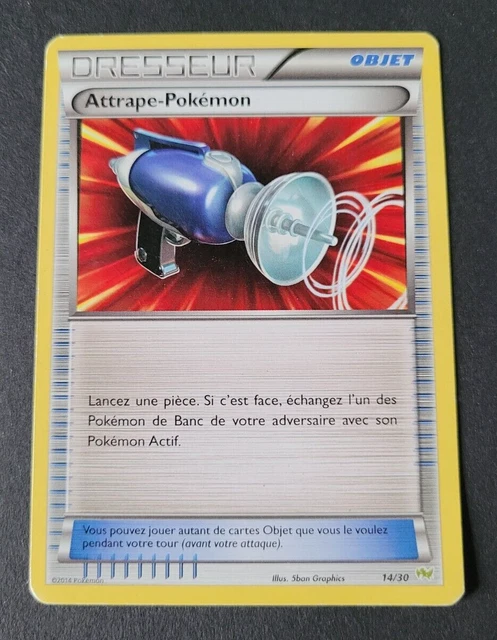 CARTE POKÉMON PROMO N°14/30 Attrape-Pokemon - Trainer Kit Bruyverne ...