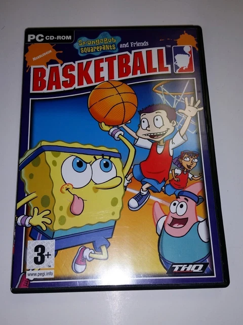 SPONGEBOB SQUAREPANTS AND Friends Basketball Dvd Pc Video Computer Game ...