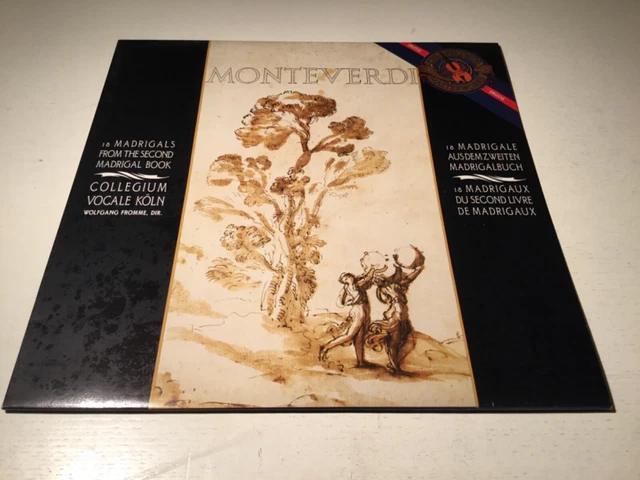 LP CLAUDIO MONTEVERDI, Madrigals, Collegum Vocale Köln, Wolfgang Fromme EUR 8,00 - PicClick FR