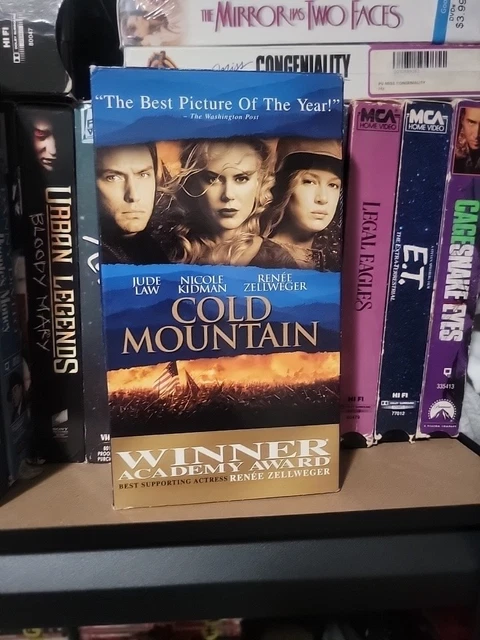 COLD MOUNTAIN (VHS, 2004) Jude Law, Nicole Kidman, Renee Zellweger £2. ...