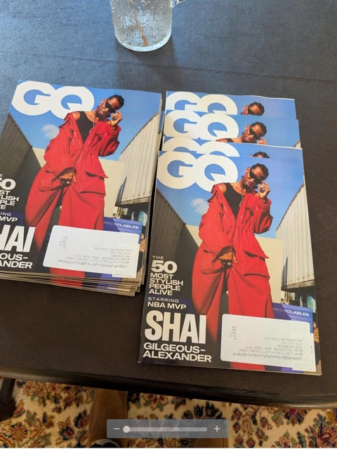 GQ MAGAZINE NOVEMBER 2025 SHAI 50 Most Stylish People All 4 copies! £4. ...