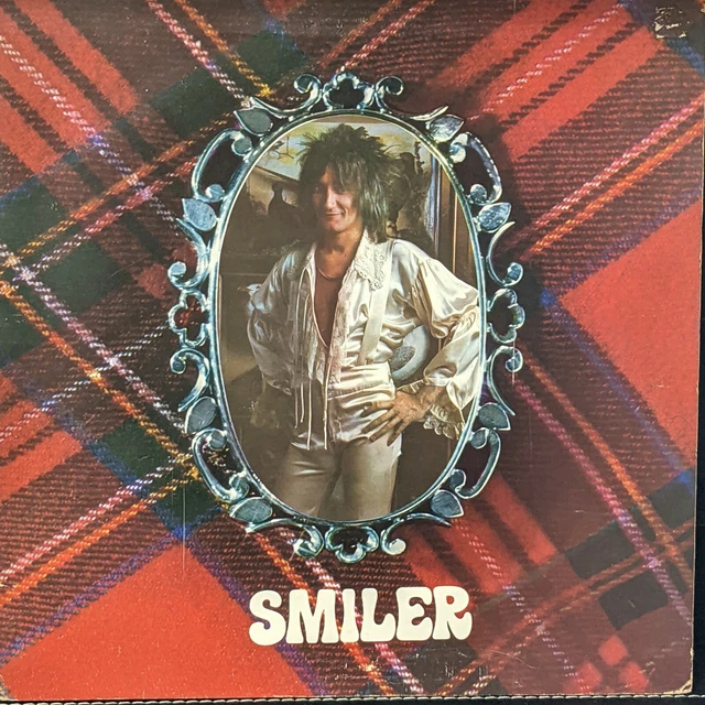 ALBUM VINYLE ROD Stewart Smiler 12 pouces LP 1974 SRM 1-1017 Mercury ...