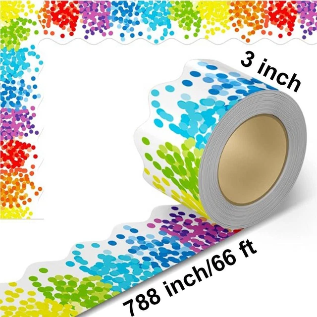 PAPER BILLBOARD BORDER Decoration Paper Bulletin Borders Stickers ...