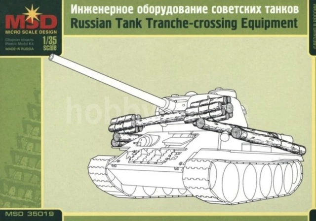 MW22 MICRO SCALE Msd35019 Trench-Crossing Equipment Of Russian Tanks ...