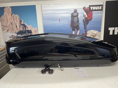 HALFORDS ADVANCED 470L Black Gloss Roof Box (Made By Thule) £219.99 ...