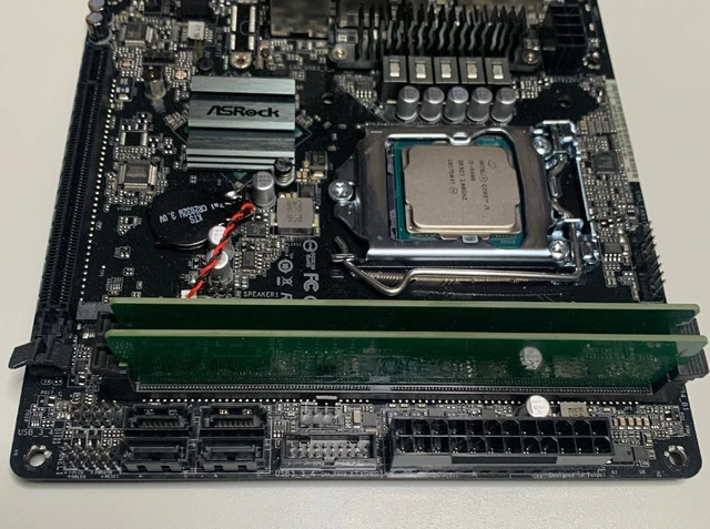 ASROCK B360M-ITX MOTHERBOARD Intel i5-8400 16GB RAM Mini-Itx Used $633.96 - PicClick CA