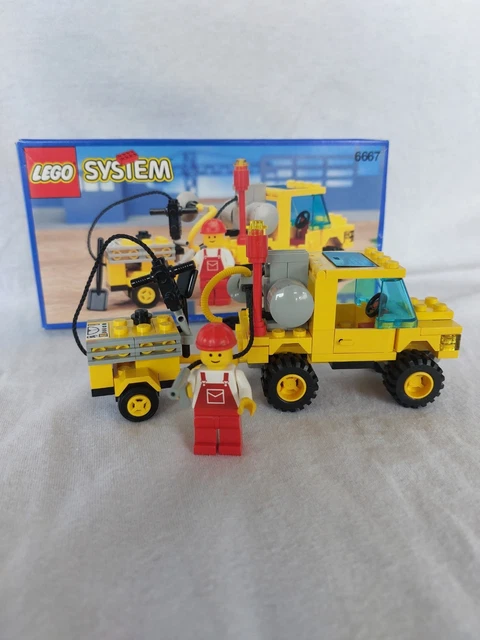 LEGO 6667 POTHOLE Patcher, Bautrupp mit Anleitungen, OVP und Figur EUR ...