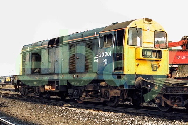 UK RAILWAY PHOTOGRAPH of Class 20 Locomotive 20201. RM20-361 £1.70 ...