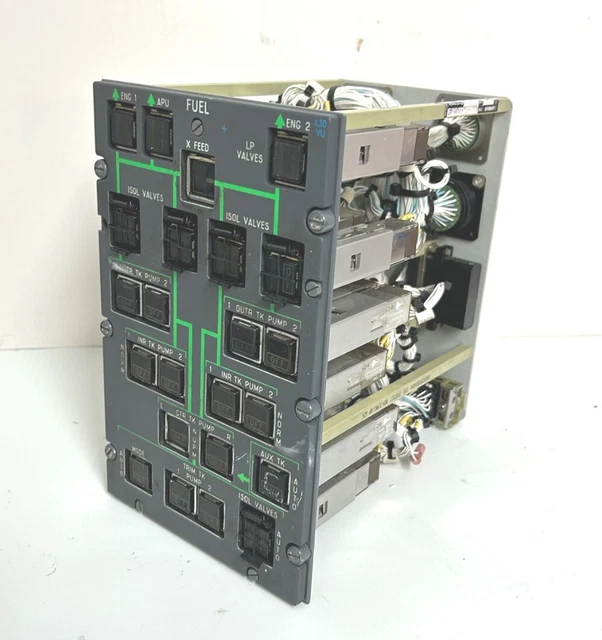 AIRBUS AIRCRAFT COCKPIT Fuel Control Panel A9252739100360Z £426.76 ...