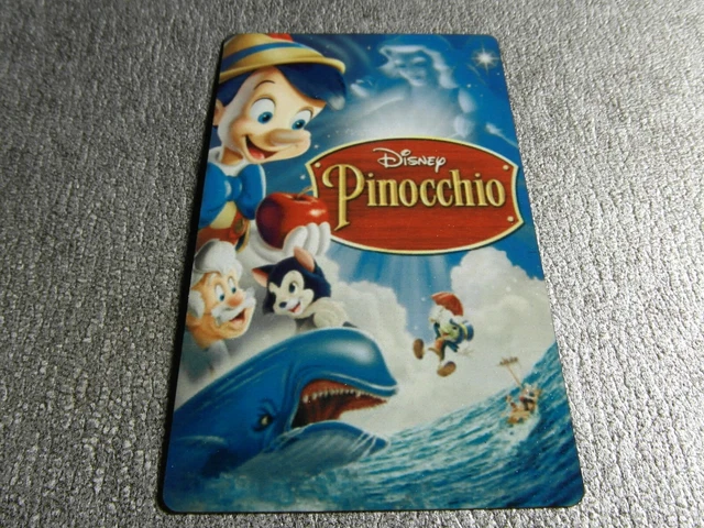 PINOCCHIO - CARTE 2/81 - COLLECTION FILM WALT DISNEY - 500 ex EUR 5,00 ...