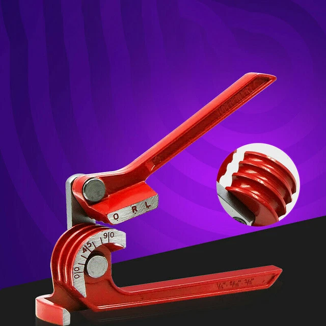 MANUAL COPPER PIPE Bender 90°/180° Bending Tube Pipes Aluminum Alloy ...