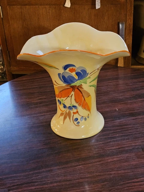 BESWICK ART DECO Handcraft Vase Elite Shape 1930s £30.00 - PicClick UK