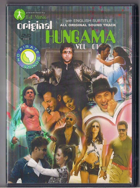 HUNGAMA VOL: 1 DVD 75 Tracks On One Bollywood DVD MUST HAVE $9.98 ...