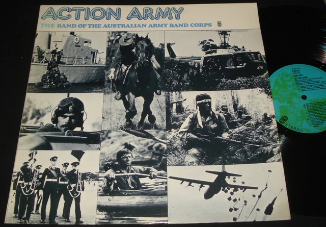AUSTRALIAN ARMY BAND CORPS WORLD RECORD CLUB ACTION ARMY LP - Vietnam ...