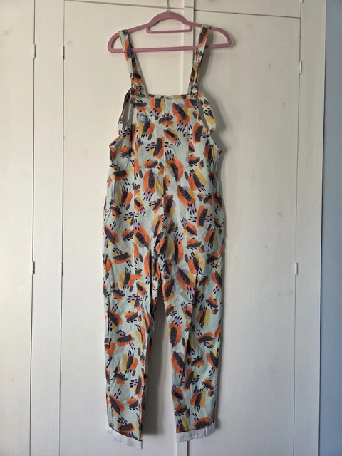 LUCY & YAK Annie By Emotional Limited Edition Dungarees Organic Size XS ...