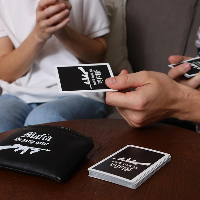 MAFIA PARTY GAME Card Game of Lying Bluffing 38 Role Cards for Teens ...