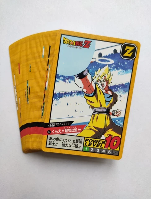DRAGON BALL SUPER Battle Power Level carte Regular Part 9 Premium set ...