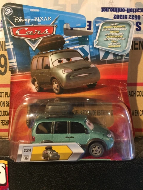 DISNEY PIXAR CARS Van with Nice Butte sticker Chase Mattel 1.55 Scale ...