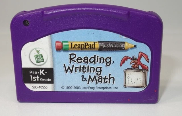 LEAPFROG LEAPPAD PRE-K 1st Grade Reading Writing Math Cartridge Only £6 ... LEAPFROG LEAPPAD PRE-K 1st Grade Reading Writing Math Cartridge Only £6 ...