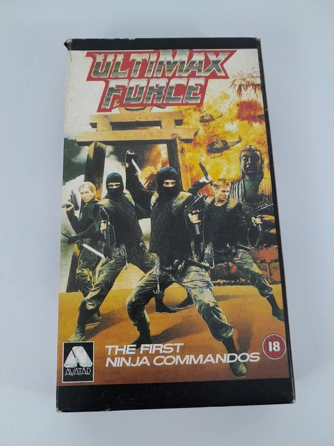 ULTIMAX FORCE - Vintage VHS Video (18 Cert) £4.99 - PicClick UK