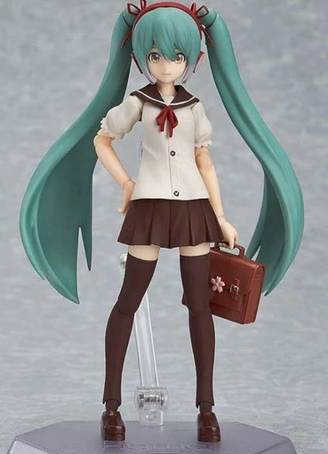 FIGMA SP-050 HATSUNE Miku Figure School Unif Sailor Suit Ver VOCALOID ...