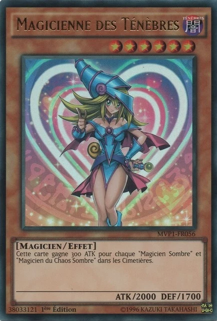 CARTE YU-GI-OH! MAGICIENNE Des Ténèbres MVP1-FR056 Ultra Rare EUR 9,40 - PicClick FR